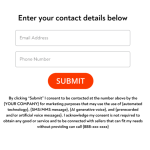 The Ultimate Guide to TCPA 1:1 Consent (With Examples)